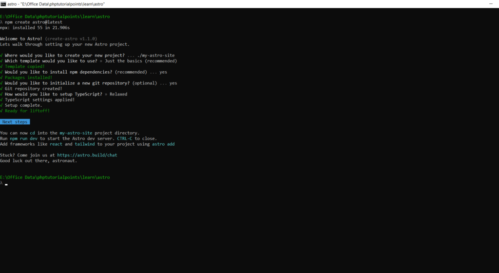 Astro Overview - PHP Tutorial Points